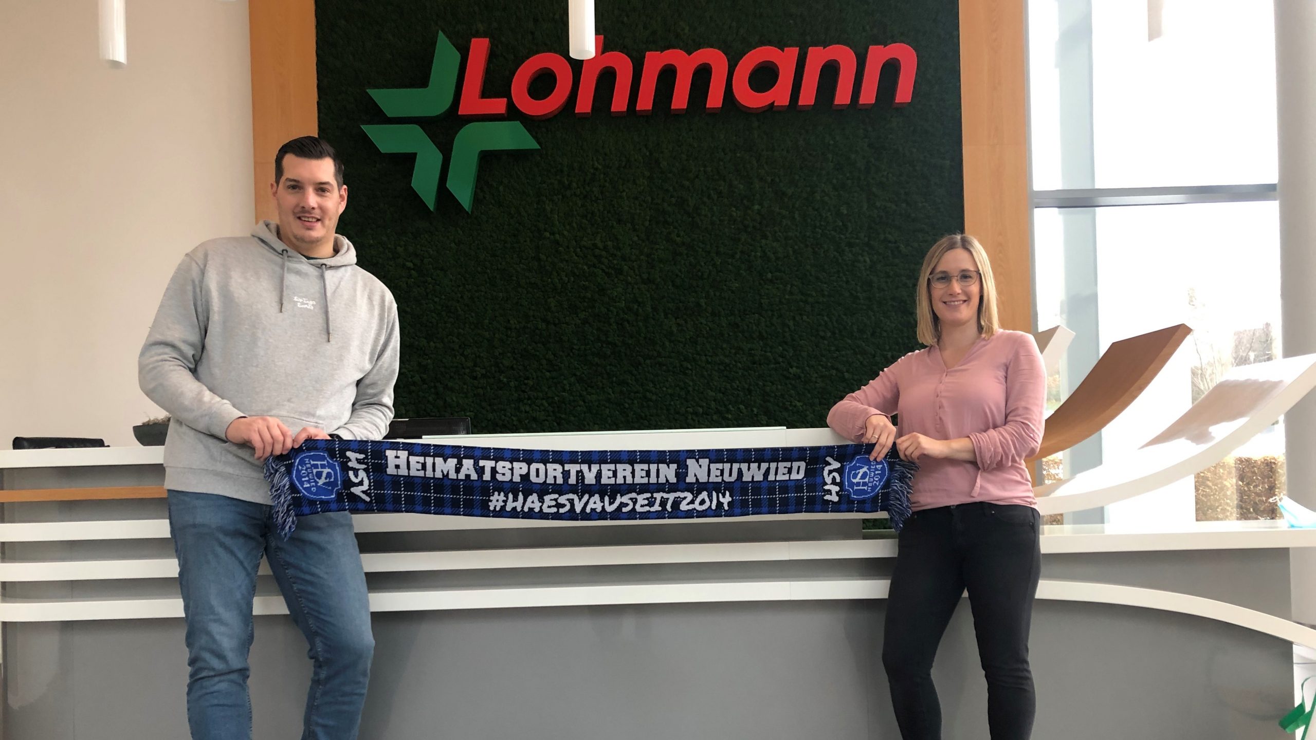 Die Lohmann GmbH & Ko. KG neuer HSV-Partner - HSV Neuwied